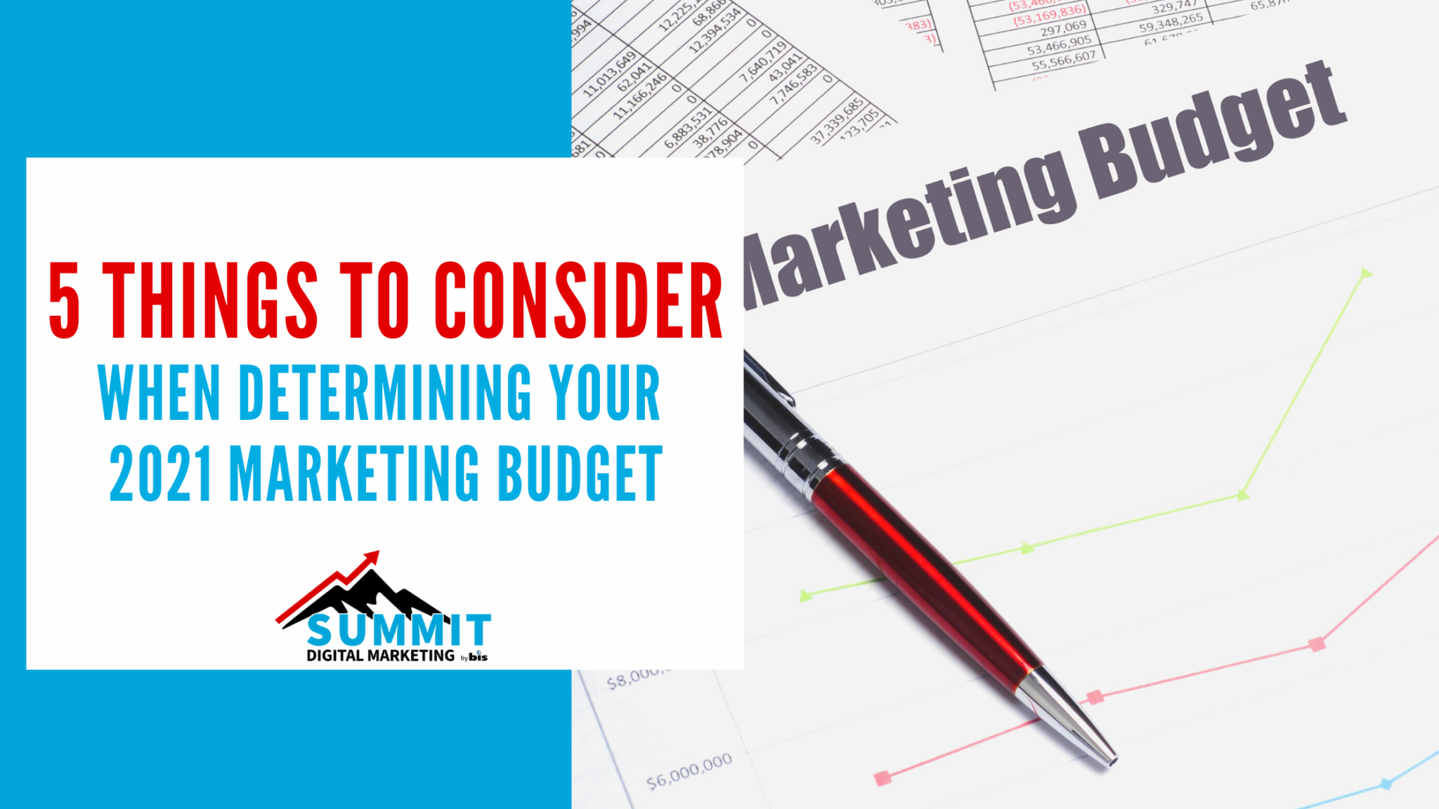 5 Things to Consider When Determining Your 2021 Marketing Budget ...